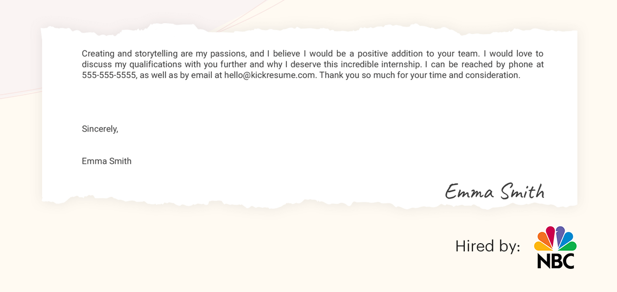 How Do I Finish A Cover Letter